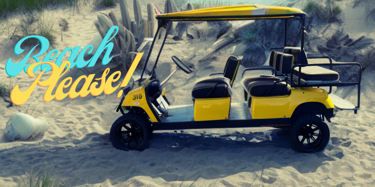 How to Prepare Your Golf Cart for the Beach (and clean it up after ...