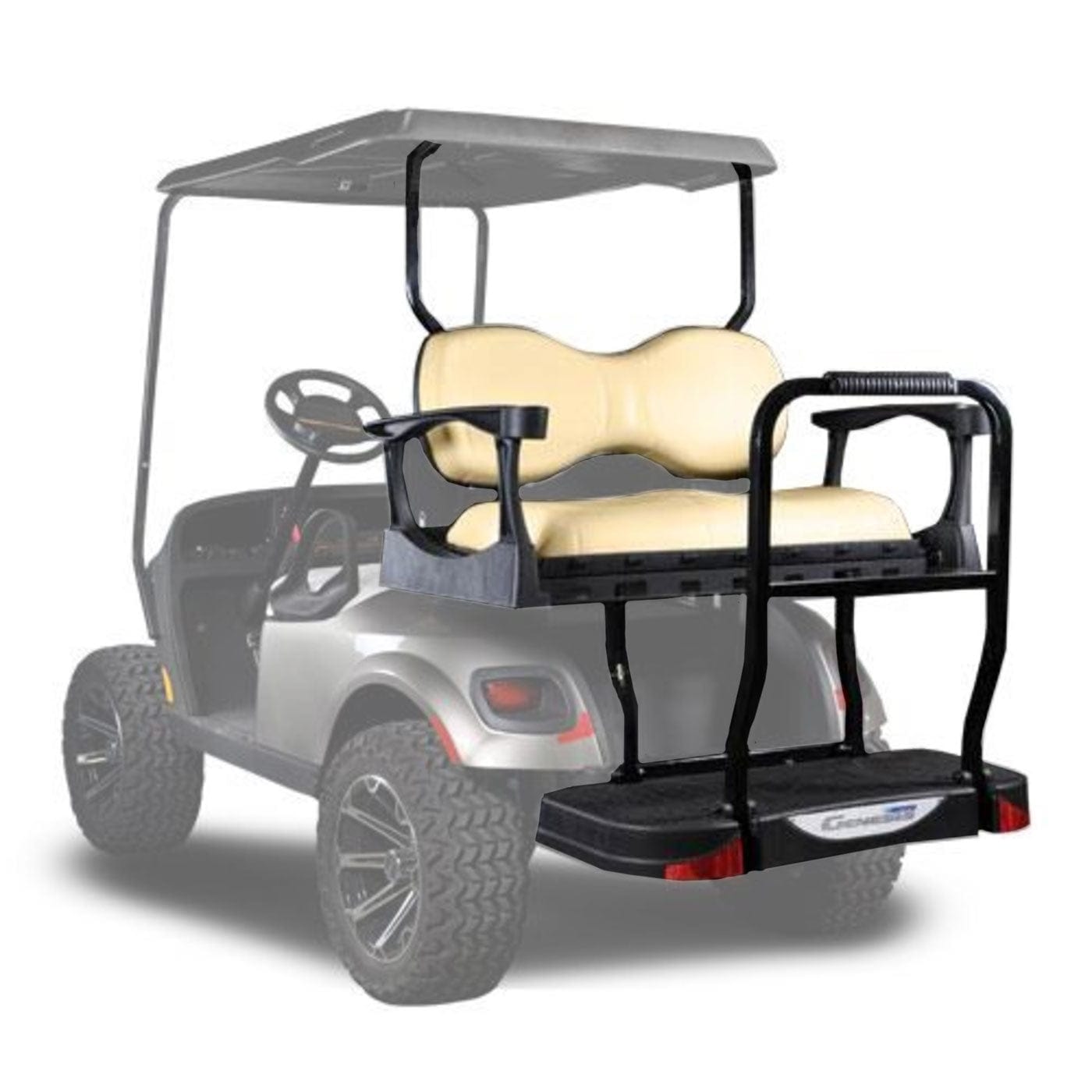 MadJax® Genesis 300 Aluminum Frame Golf Cart Rear Flip Seat ...