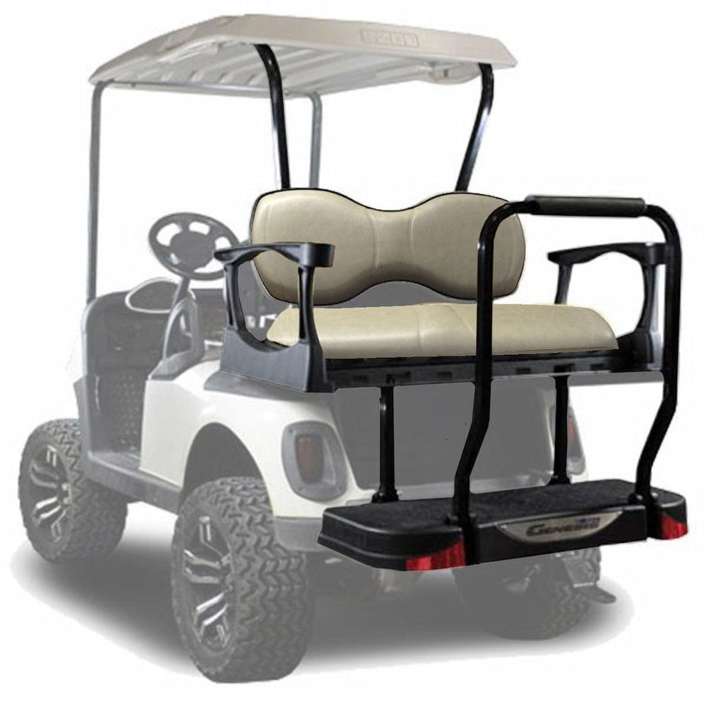 MadJax® Genesis 300 Aluminum Frame Golf Cart Rear Flip Seat ...