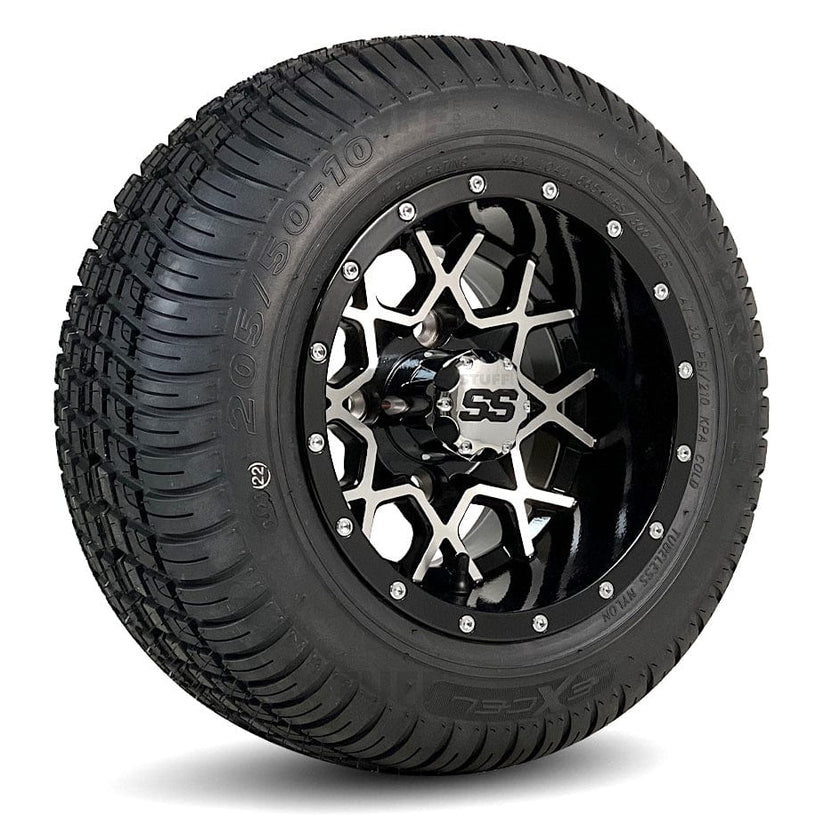 Non-Lifted Club Car Wheels and Tires — GOLFCARTSTUFF.COM™