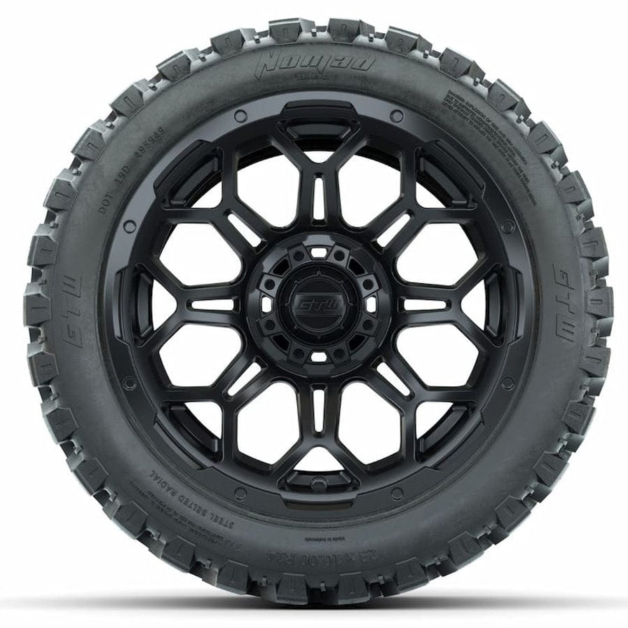 14" GTW® Bravo Wheels with GTW® Nomad 23x10-R14 Off Road Tires - Set o ...