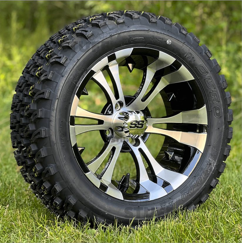 Lifted EZGO Wheels and Tires — GOLFCARTSTUFF.COM™