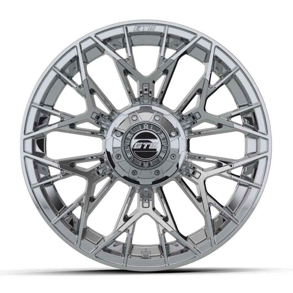 15" Stellar Chrome Golf Cart Wheel - 15"x7" ET-25 Offset⎮GTW ...
