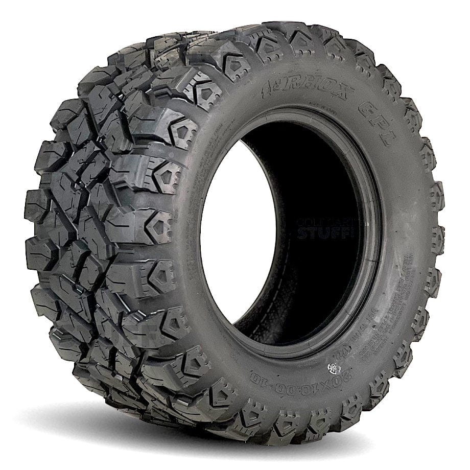 20x10-10 RHOX GPL DOT Approved All Terrain Golf Cart Tire - 20" Tall ...