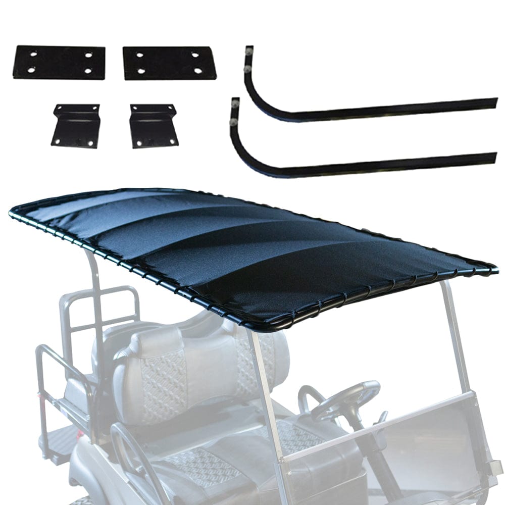 84 Inch Topsail Bimini Style Sun Top | Red Dot® — GOLFCARTSTUFF.COM™