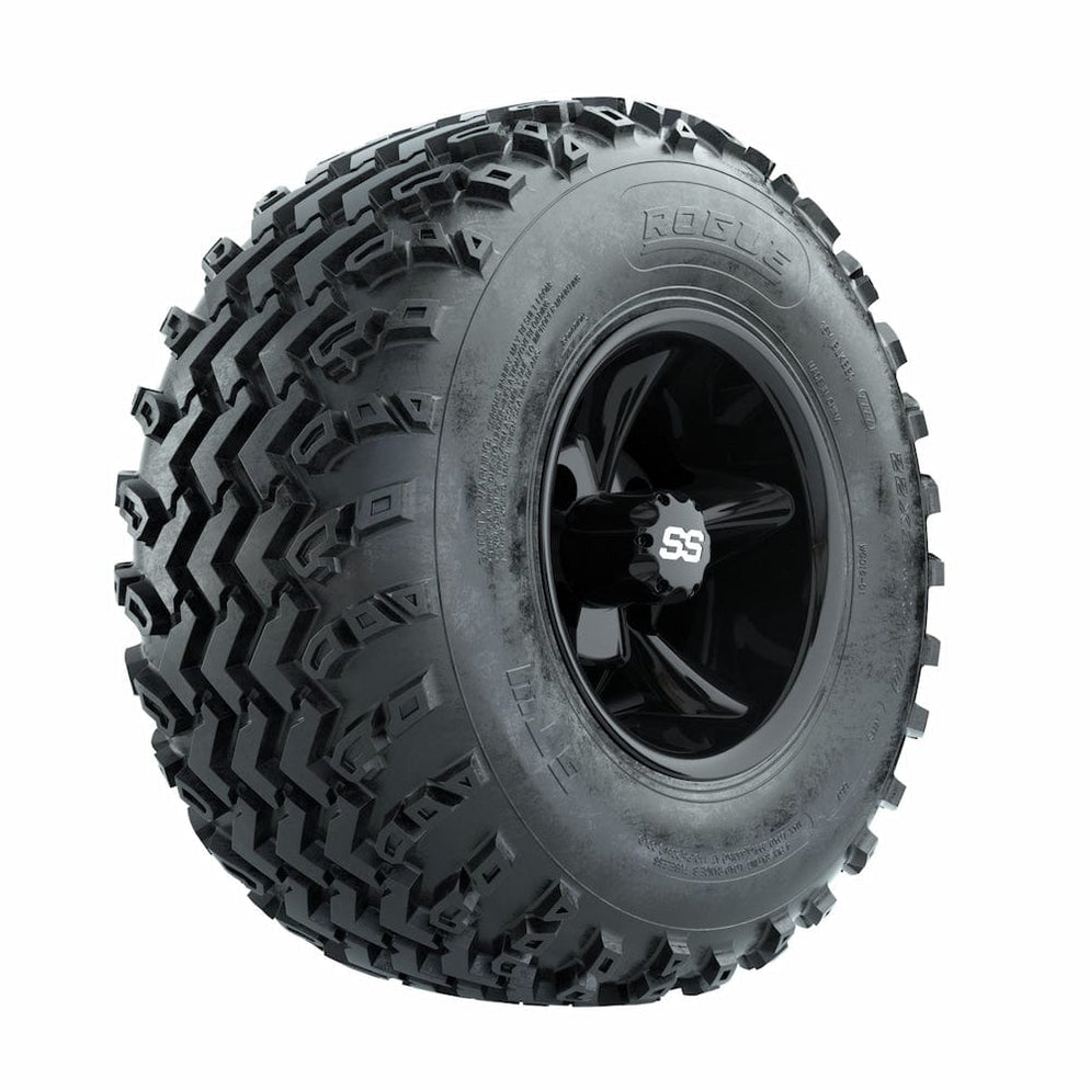 10" Godfather Golf Cart Wheels and Golf Cart Tires Combo - Set of 4 ...