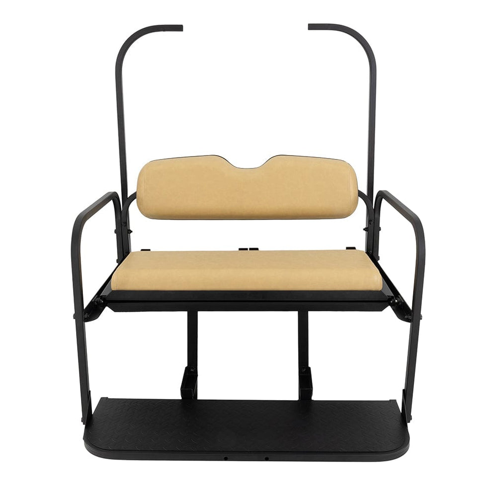 Gusto EZ-GO TXT Golf Cart Rear Flip Folding Back Seat Kit ...