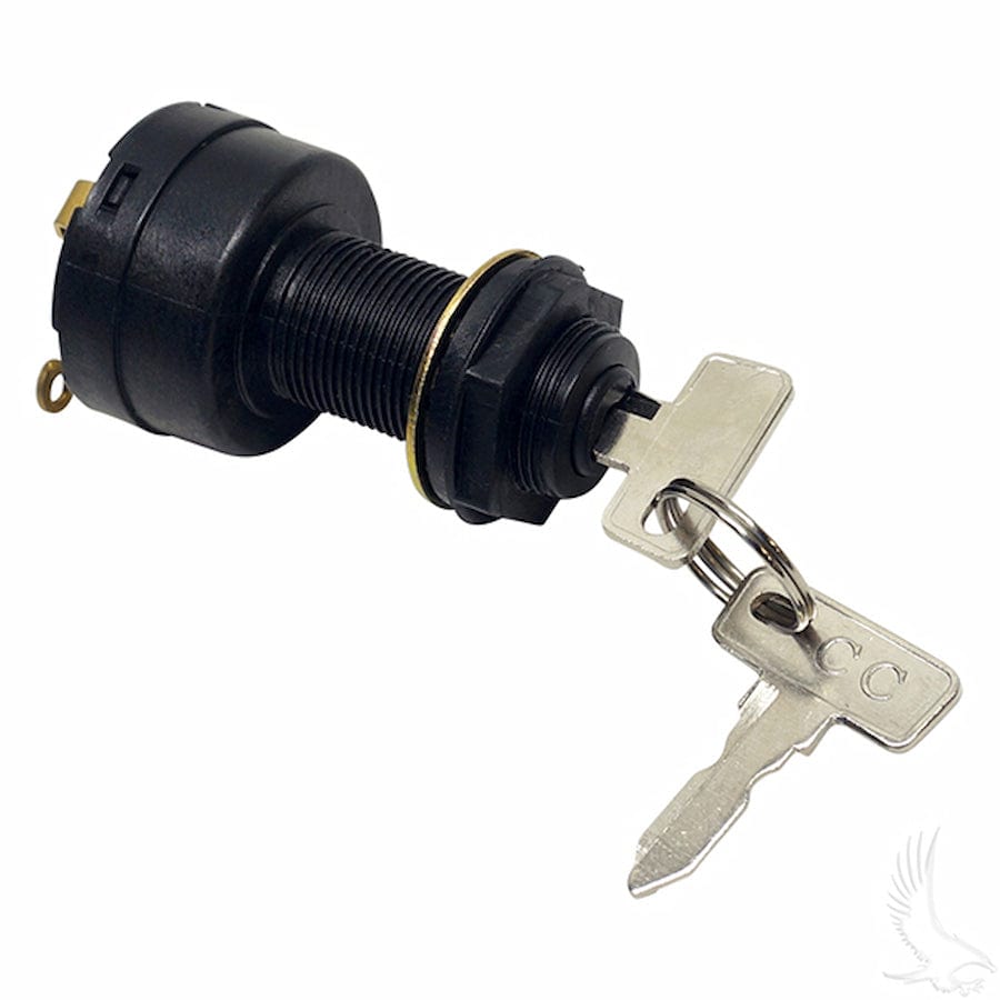 2-Terminal Key Switch For Club Car DS Electric (Years 1996-Up ...