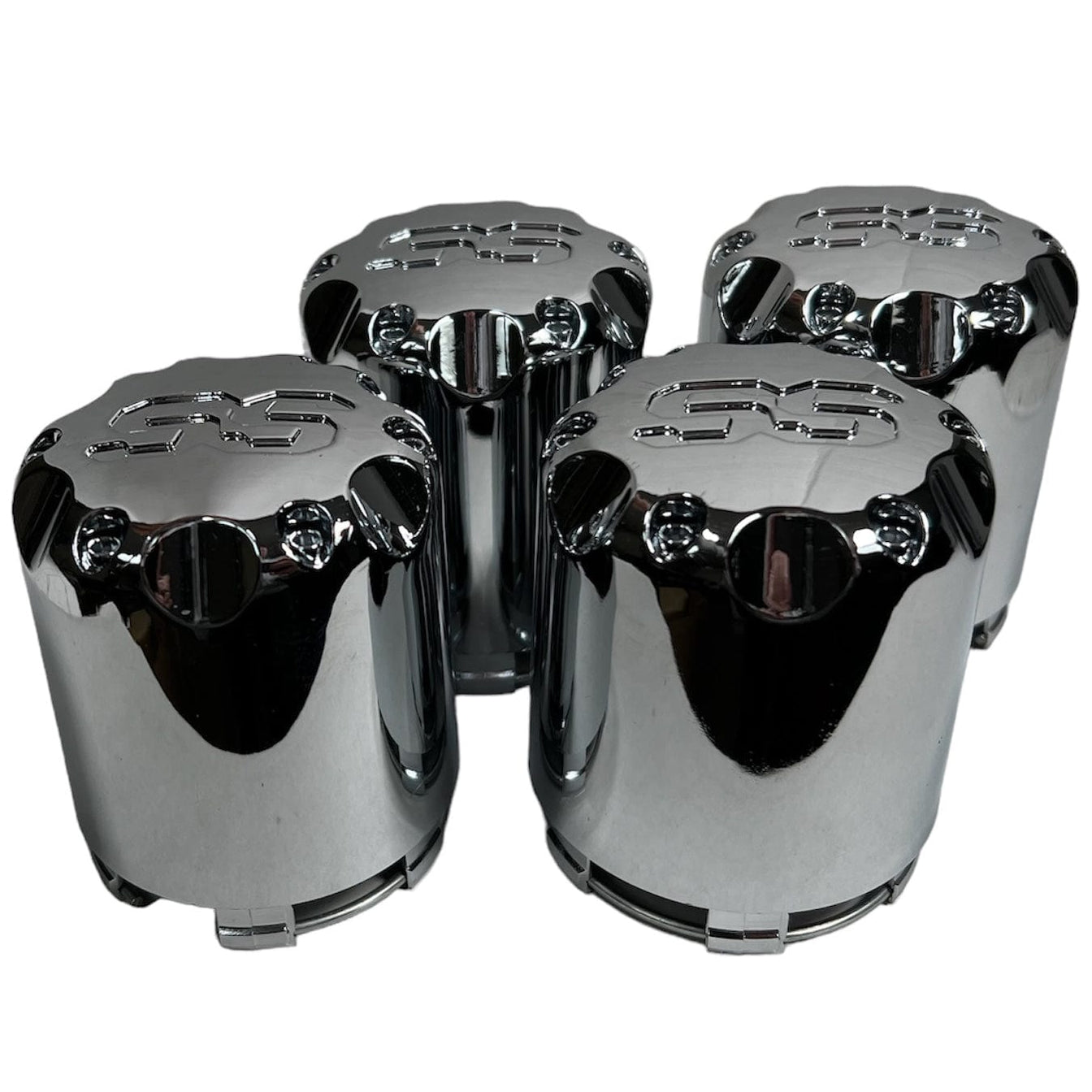 SS Snap-In Center Caps for Club Car, EZGO, Yamaha Golf Cart Wheels - S ...