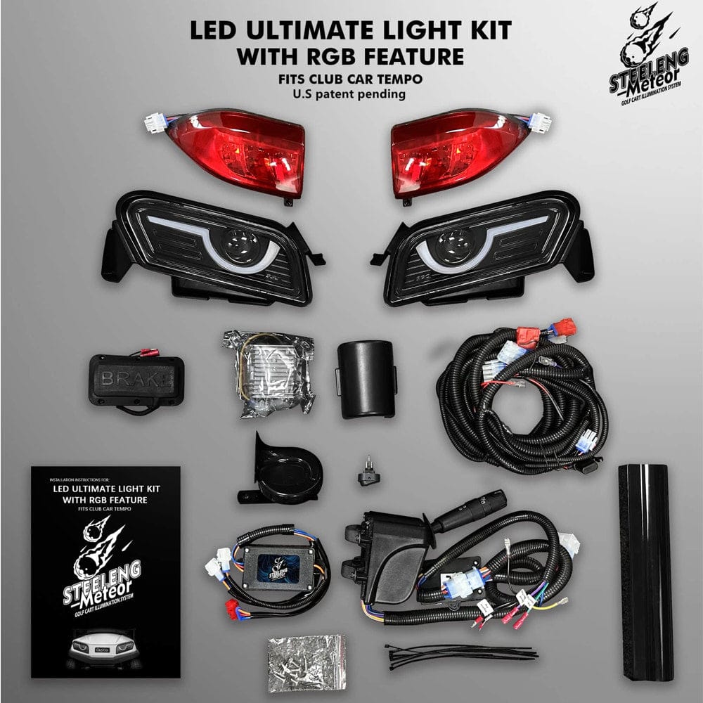 Club Car Tempo Ultimate LED Light Kit (12 Volt) | Steeleng Meteor ...