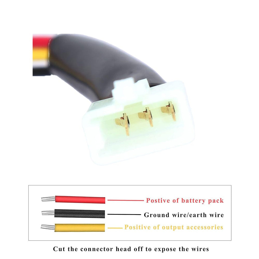Pro Chaser Voltage Reducer 48V / 60V / 72V / 94V / 120V to 12V 180W DC ...