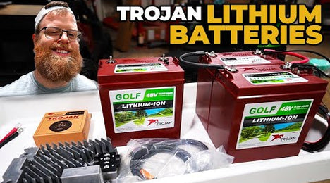 Trojan® Lithium Golf Cart Batteries / 48V — GOLFCARTSTUFF.COM™