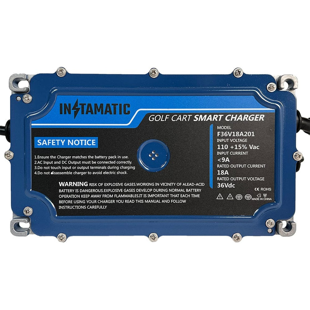 EZGO TXT Golf Cart 36 Volt Charger⎮Instamatic® — GOLFCARTSTUFF.COM™