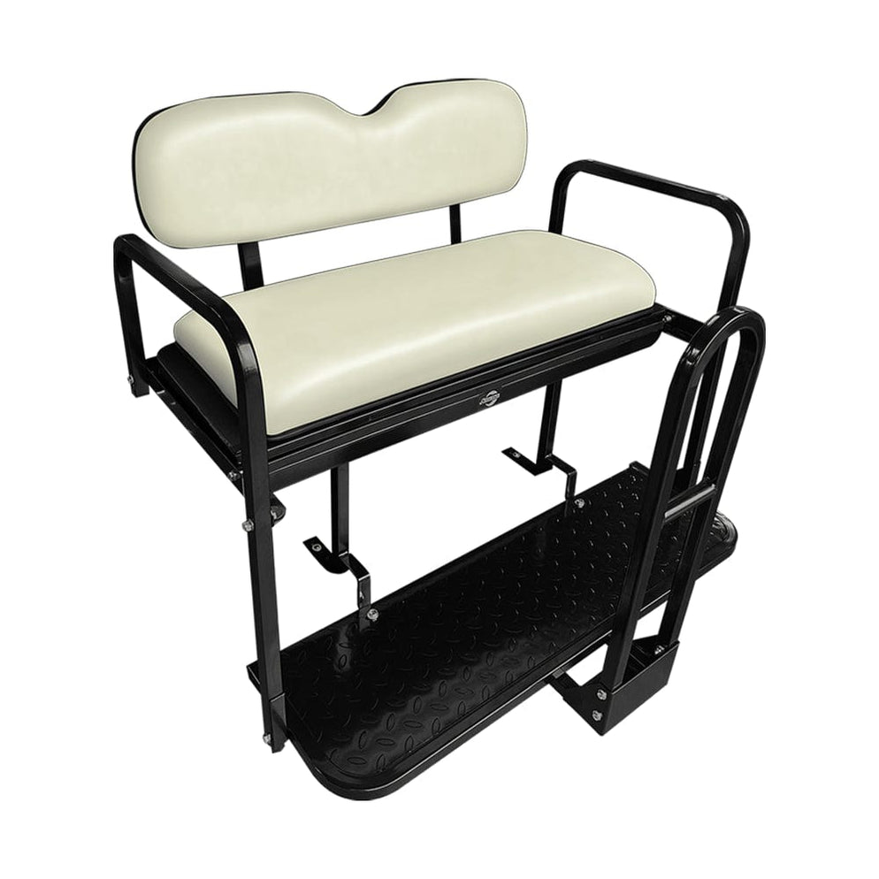 Gusto EZ-GO TXT Golf Cart Rear Flip Folding Back Seat Kit ...