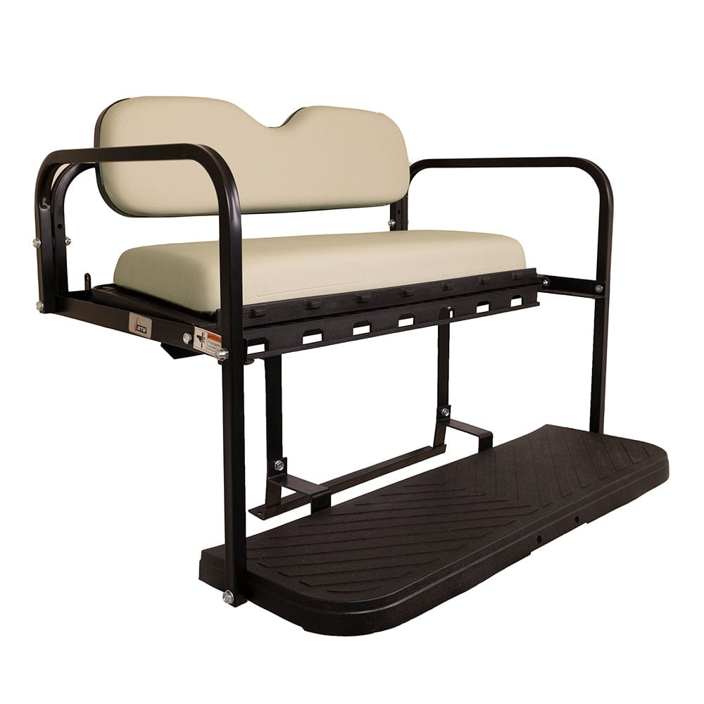 EZGO RXV Golf Cart Rear Flip Seat Kit (2008-2021) ⎮GTW® Mach3 ...