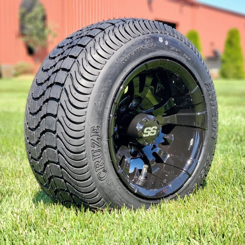 Non-Lifted Club Car Wheels and Tires — GOLFCARTSTUFF.COM™
