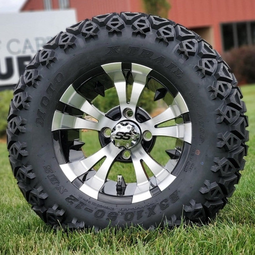 Lifted EZGO Wheels and Tires — GOLFCARTSTUFF.COM™
