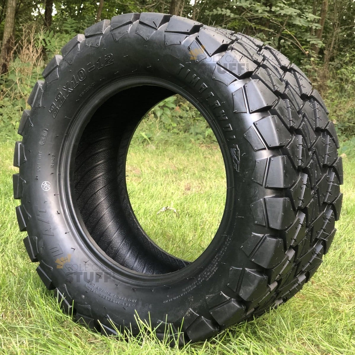 22x10-12 GTW Timberwolf DOT All Terrain Off Road Golf Cart Tires ...