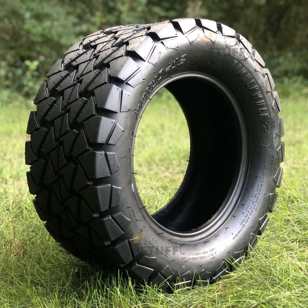 22x10-12 GTW Timberwolf DOT All Terrain Off Road Golf Cart Tires ...