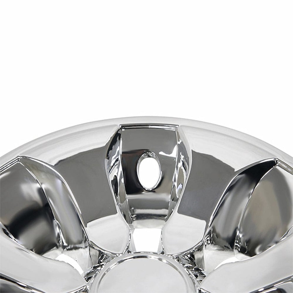 Universal 8" Golf Cart Hub Caps- Driver Chrome | RHOX — GOLFCARTSTUFF.COM™