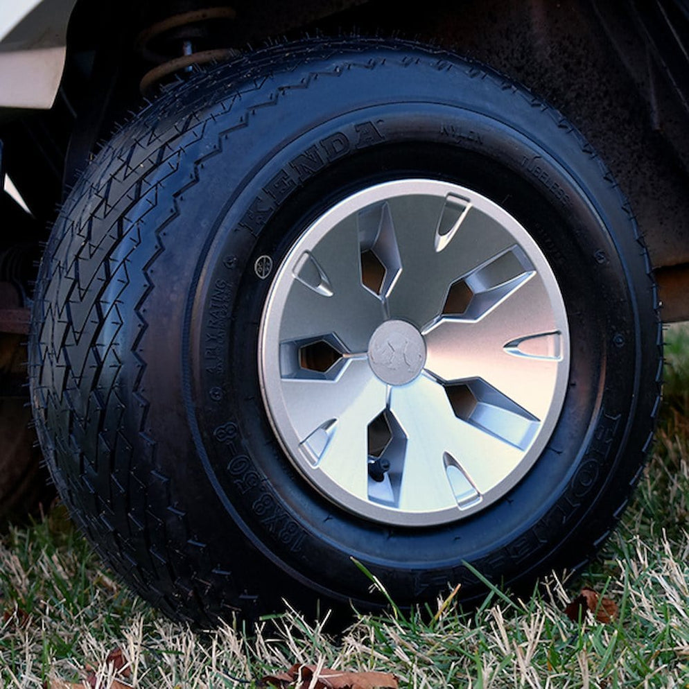 Universal 8" Golf Cart Hub Caps- Driver 2 (Silver) | RHOX ...
