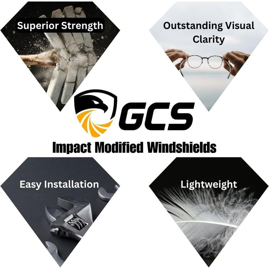 Club Car Windshield - GCS™ Impact Modified (Choose Model ...