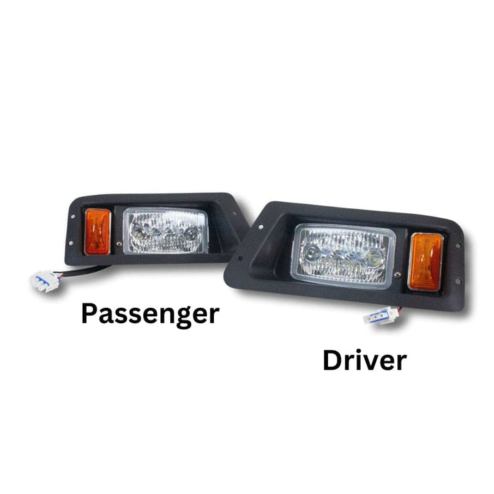 Yamaha G14-G22 LED Headlight Replacement Assemblies — GOLFCARTSTUFF.COM™
