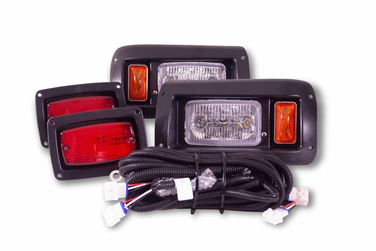 Adjustable Club Car DS LED Headlight Kit — GOLFCARTSTUFF.COM™