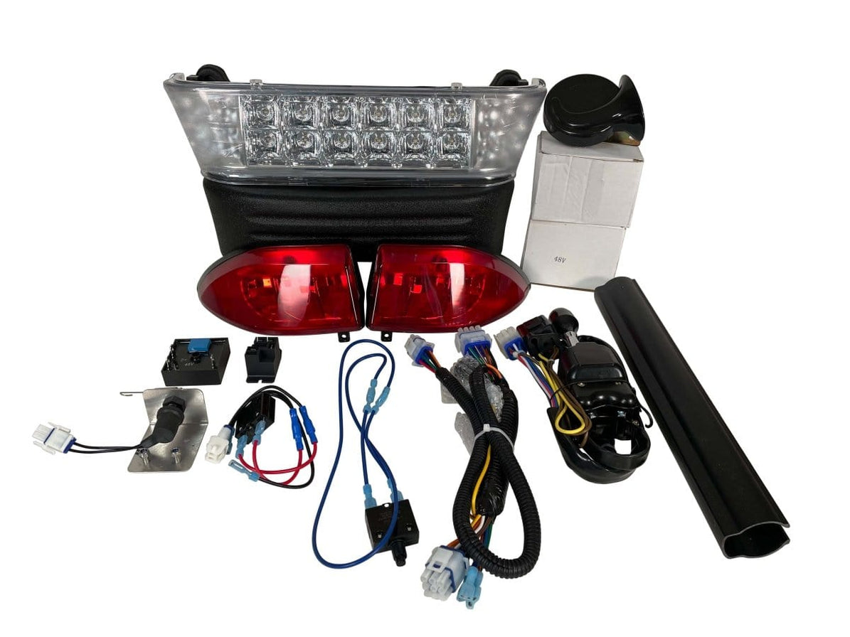 Club Car Precedent Street Legal LED Light Kit — GOLFCARTSTUFF.COM™