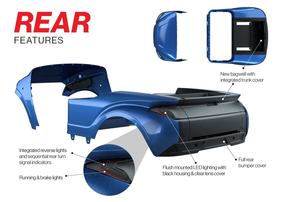 EZGO TXT Storm Body Kit - MadJax® — GOLFCARTSTUFF.COM™
