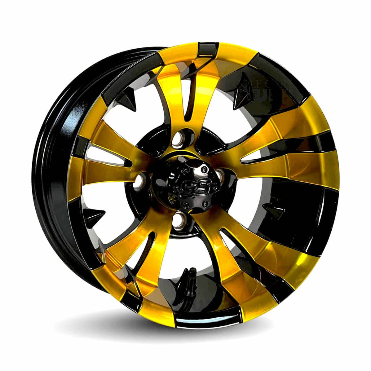 GCS™ 12" Vampire Golf Cart Wheels Colorway and 215/40-12 Low-Profile D ...