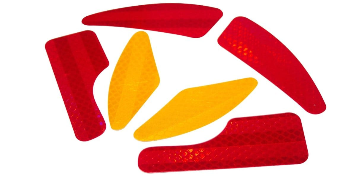 Golf Cart Reflector Bundle - 6 Piece — GOLFCARTSTUFF.COM™