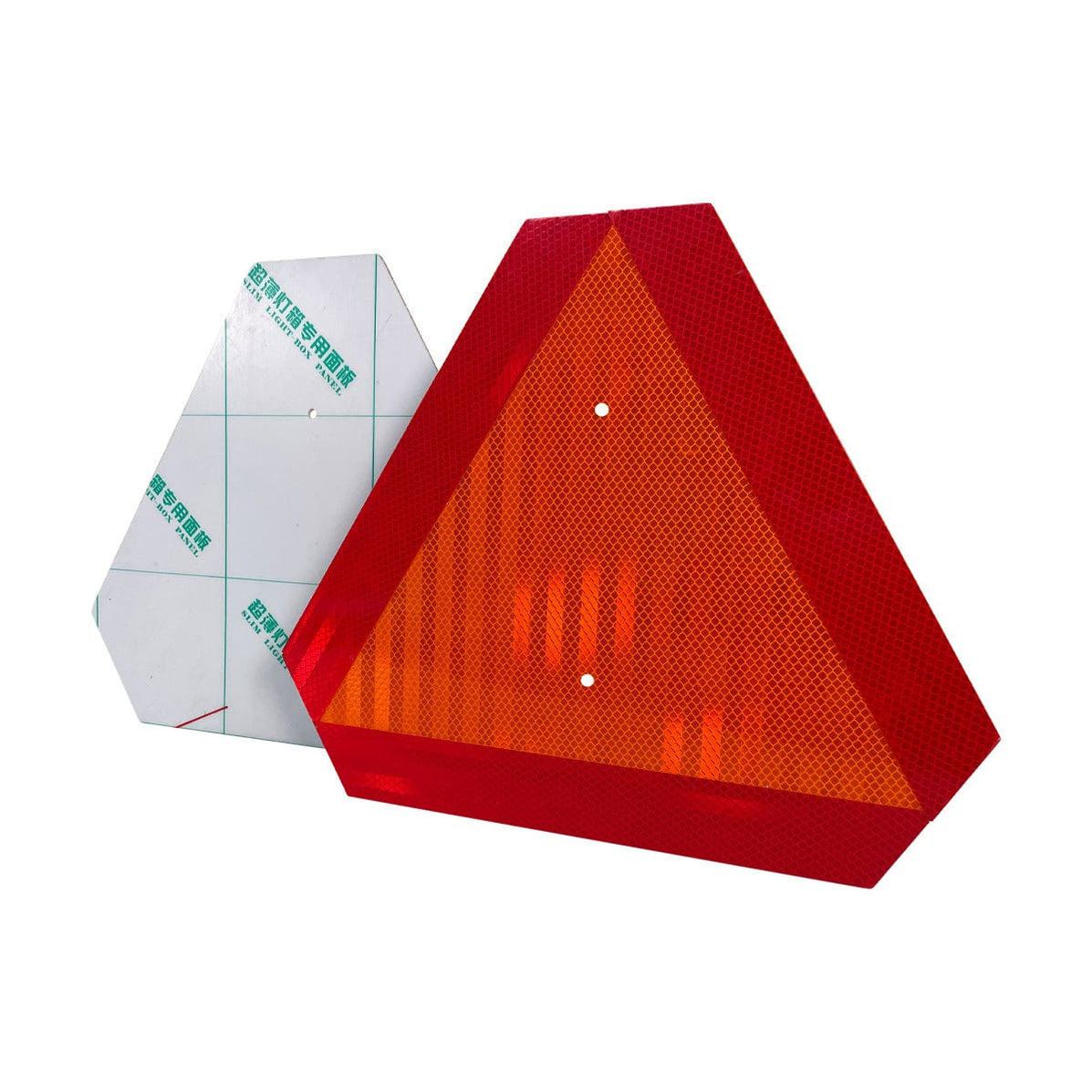 Golf Cart Triangle Reflector - Choose Your Material! — GOLFCARTSTUFF.COM™