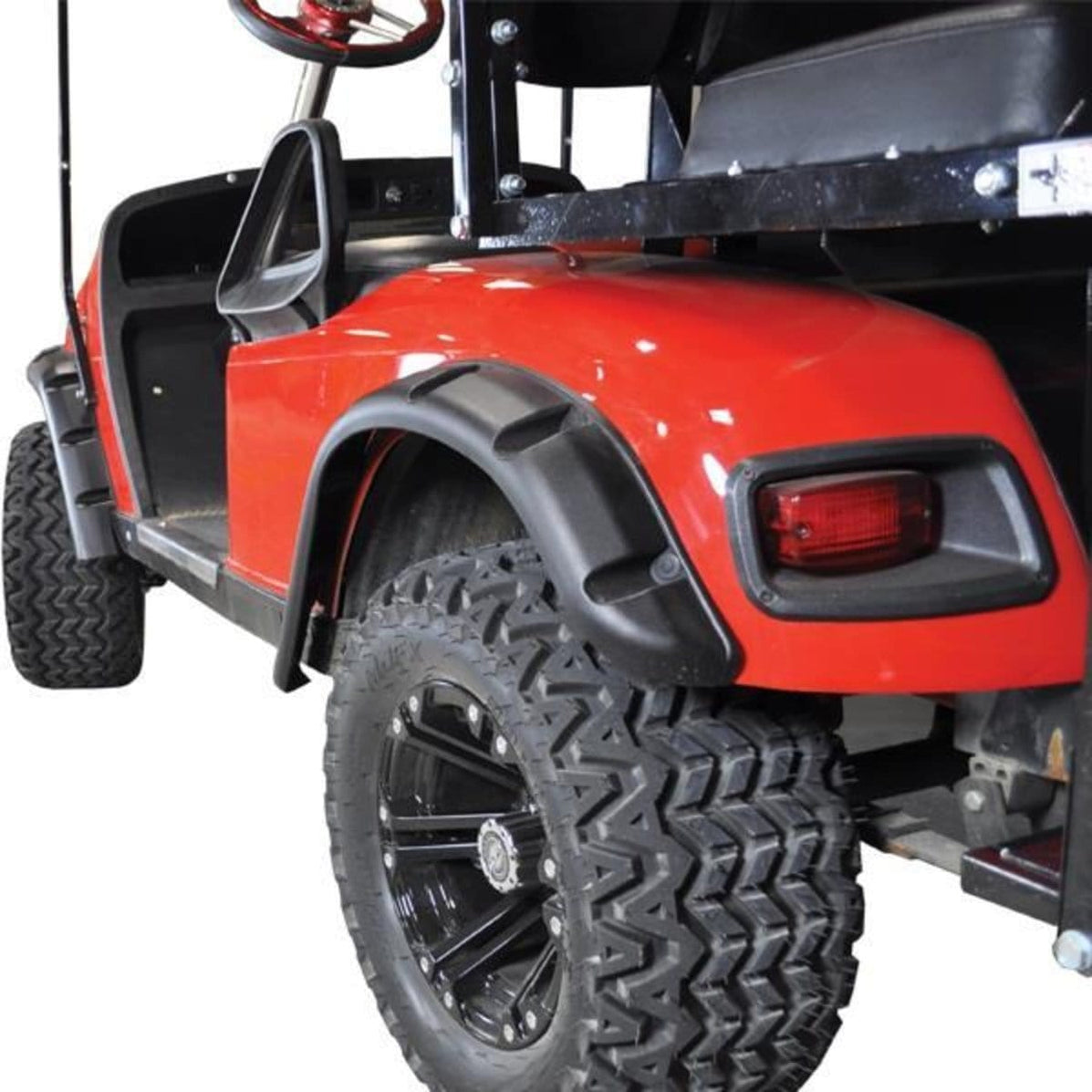 GTW Golf Cart Fender Flares Set for Club Car, EZGO, Yamaha - (Select y ...