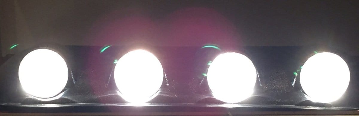 Universal Roof Top Super Bright Halogen Golf Cart Light Bar ...