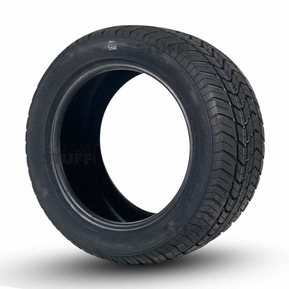 Wanda 215/40-R12 DOT Approved Steel Belted Radial Golf Cart Tires - 18 ...